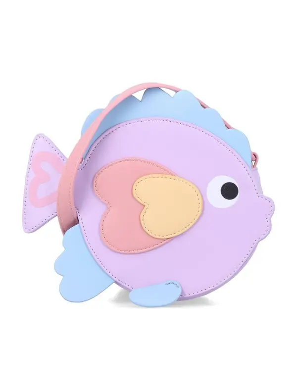 Stella McCartney Mini Fish-shaped Crossbody Handbag - Purple
