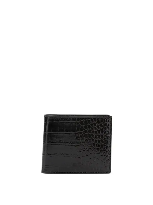 TOM FORD Luxury Leather Wallet & Card Holder Essentials For - Brown