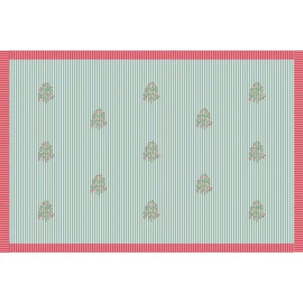 DHARA SHETH, DUBAI Sage Bloom Resort Sarong Seagreen & Multicolour - Green