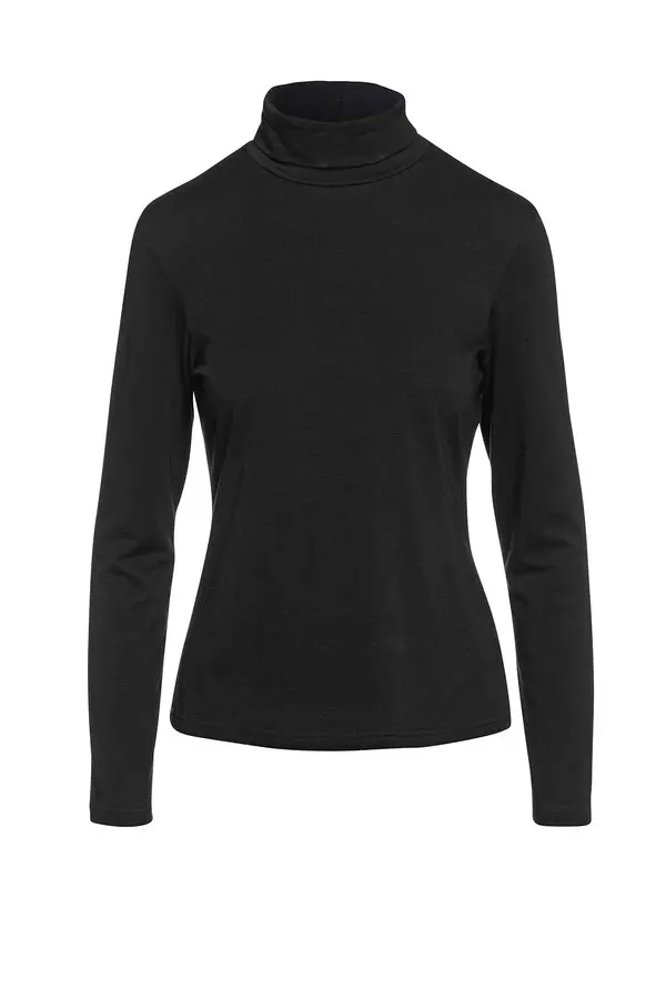 CONQUISTA Long Sleeve Polo Neck Jumper