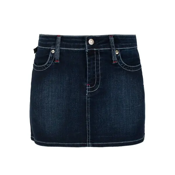 CONQUISTA Denim Micro Mini Skirt