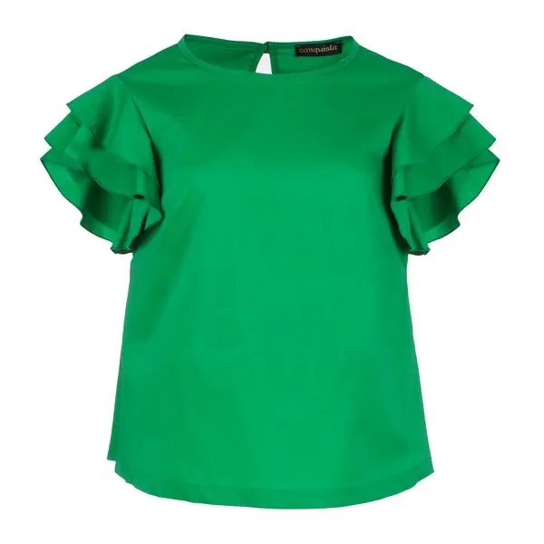 CONQUISTA Frill Detail Top