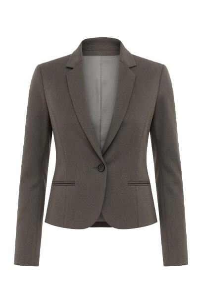 CONQUISTA Stretch Cotton Blend Jacket - Green