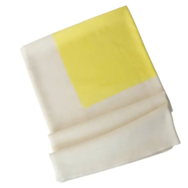 REIN BERLIN Monreale Cashmere & Silk Scarf - Yellow