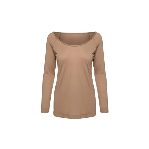 CONQUISTA Cashmere Blend Long Sleeve Top