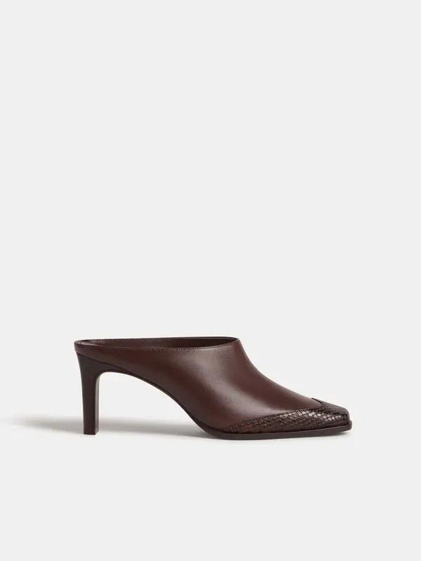 REFORMATION Claudette Heeled Mule