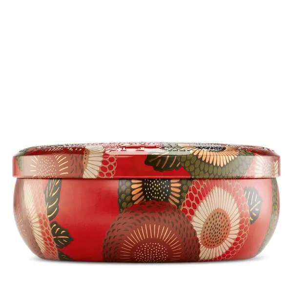 Voluspa Tomato Trellis 3 Wick Tin Candle 12 Oz