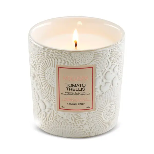 Voluspa Tomato Trellis Luxe Classic Candle 12 Oz
