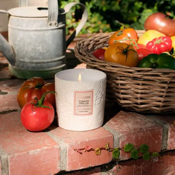 Voluspa Tomato Trellis Luxe Classic Candle 12 Oz