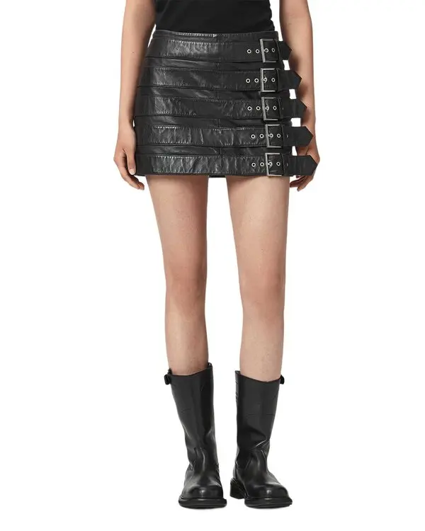 ALLSAINTS Betty Buckle Skirt