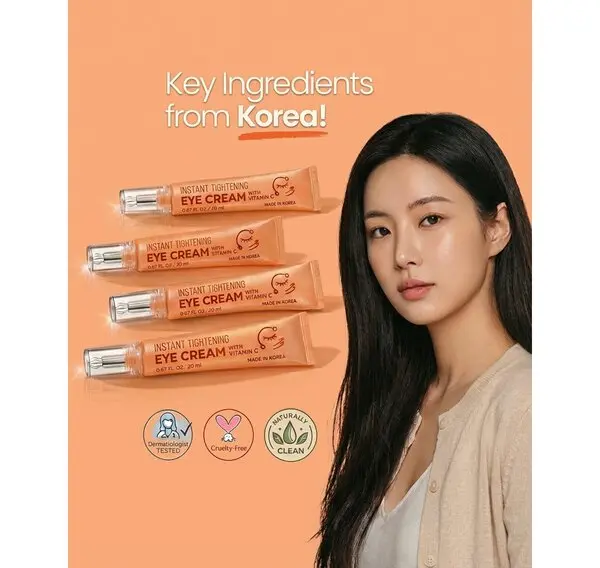 LOVERY Korean Skin Care Vitamin C Eye Cream