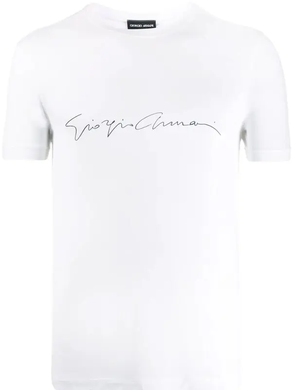 Giorgio Armani Crew-neck T-shirt - White