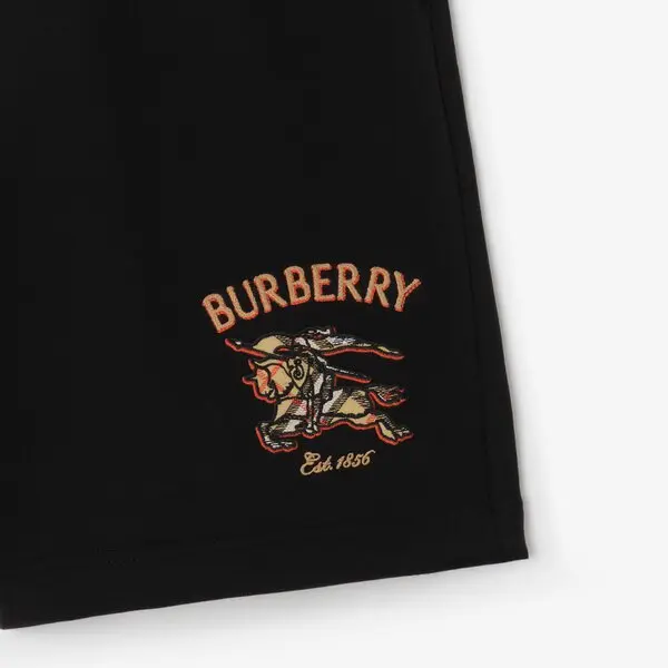 Burberry Knight Check Cotton Shorts