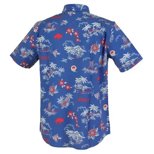 Reyn Spooner Buffalo Bills Kekai Performance Button-down Shirt