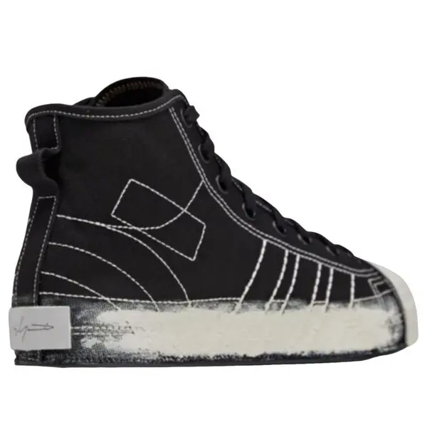Adidas Y-3 High Top Lace Up Sneakers