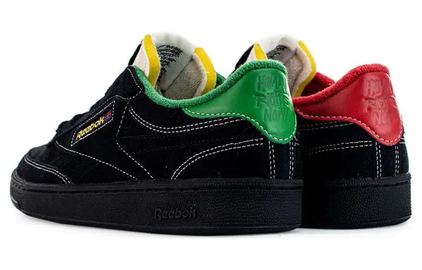 REEBOK Club C Revenge "human Rights Now - Core Black/chalk/glen Green