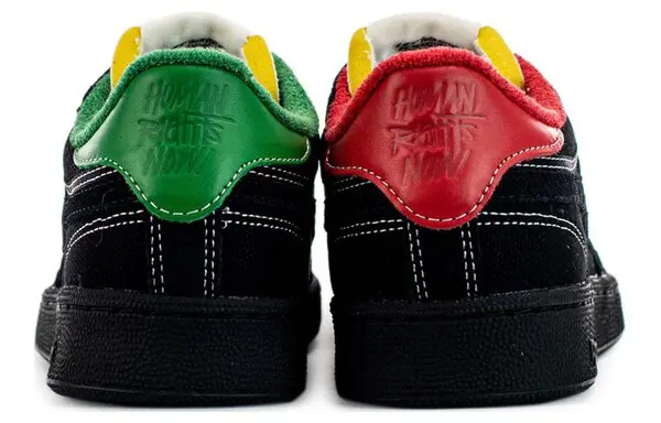 REEBOK Club C Revenge "human Rights Now - Core Black/chalk/glen Green