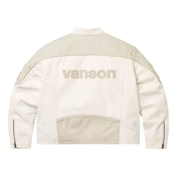 Supreme X Vanson Leathers X Cordura Cotton Jacket