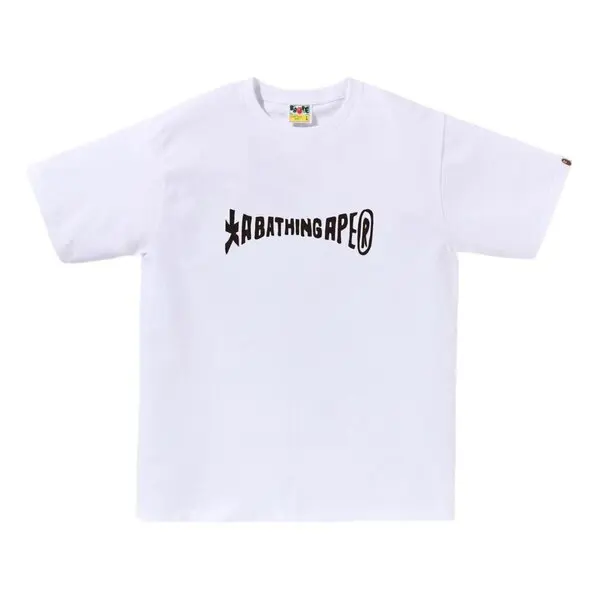 A BATHING APE Souvenir Dragon Tee - White
