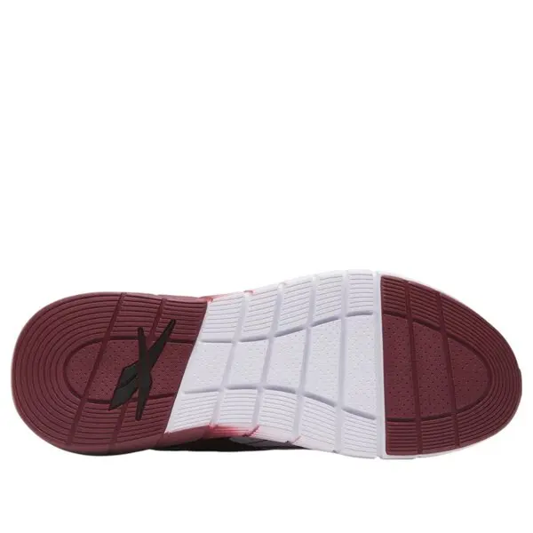 REEBOK Nano Gym Athletic Lace-up Sneakers - White/maroon/maroon