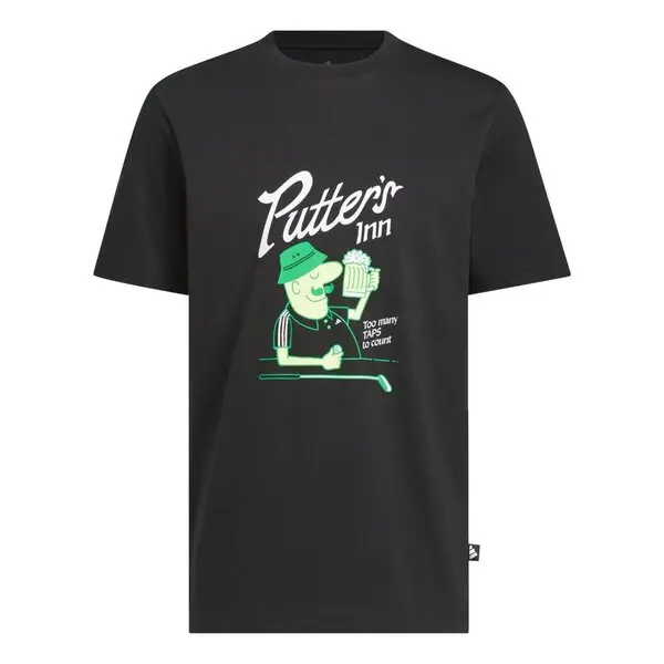 Adidas Elevated Chip Graphic T-shirt Asia Sizing - Black