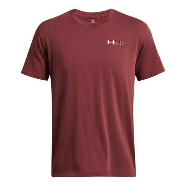 Under Armour Heavyweight Training Graphic T-shirt - Dark Red