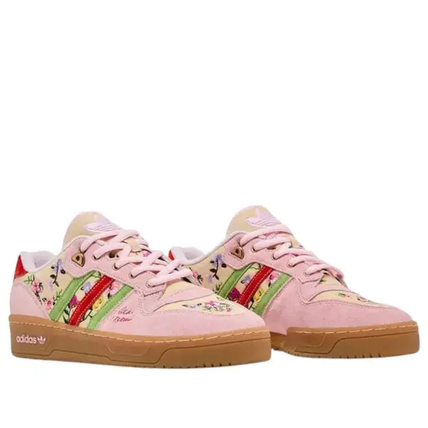 Adidas X Unheardof Rivalry Low Sneakers - Pink/green/red