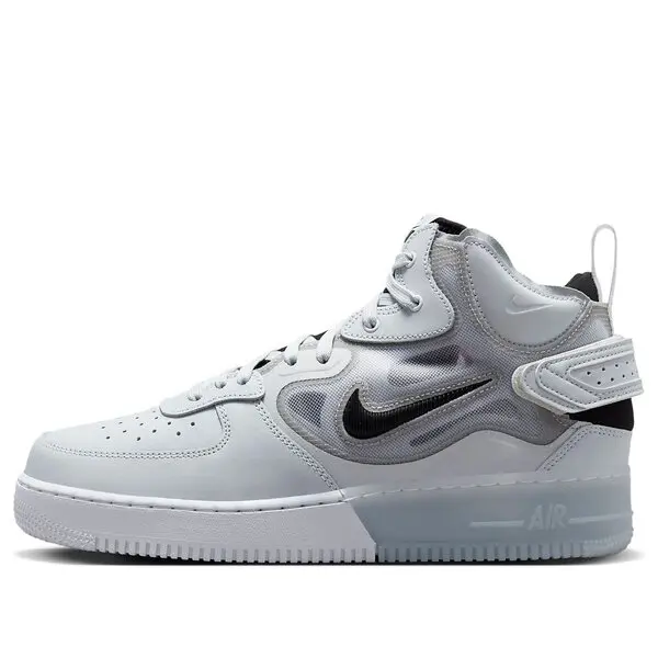 Nike Force 1 React Mid 'grey - Grey/white/black