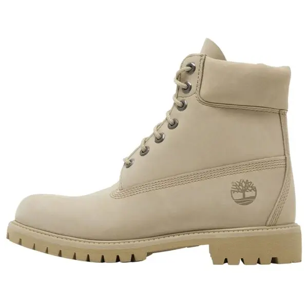 Timberland 6 Inch Premium Waterproof Lace Up Boots - Light Brown