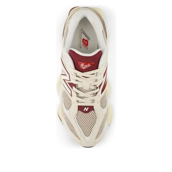 NEW BALANCE 9060 "linen Burgundy - Linen/burgundy