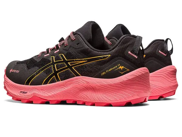 Asics Gel-trabuco 11 Gtx Athletic Sneakers - Pink/black/yellow