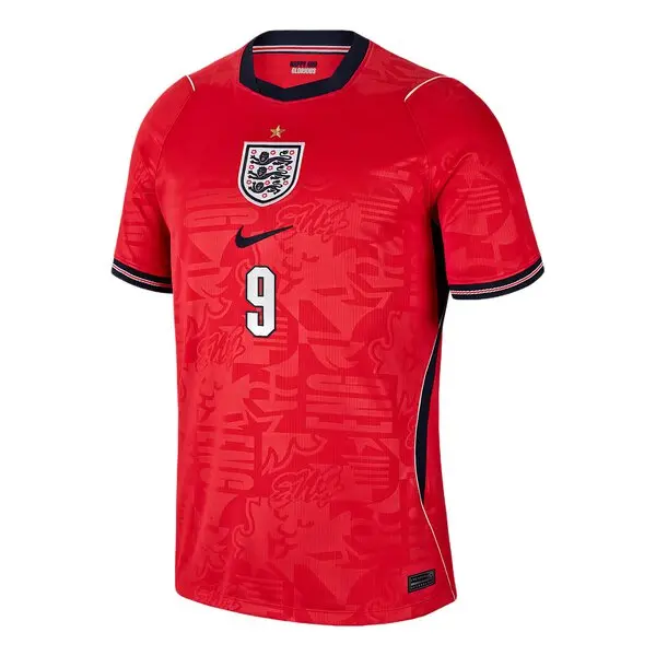 Nike Harry Kane England National Team 2026 Stadium Away Dri-fit Jersey - Red