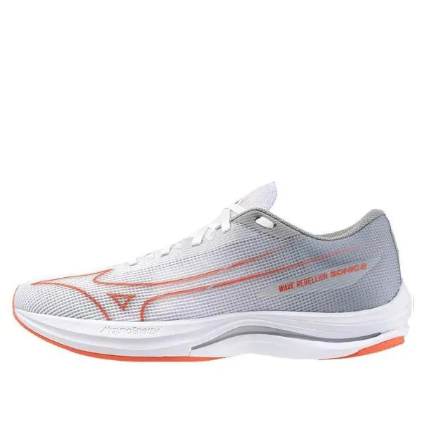 Mizuno Wave Rebellion Sonic 2 'white Orange