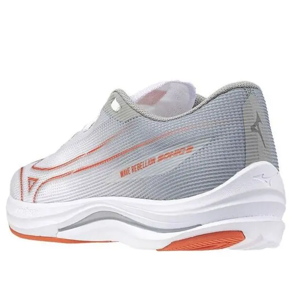 Mizuno Wave Rebellion Sonic 2 'white Orange