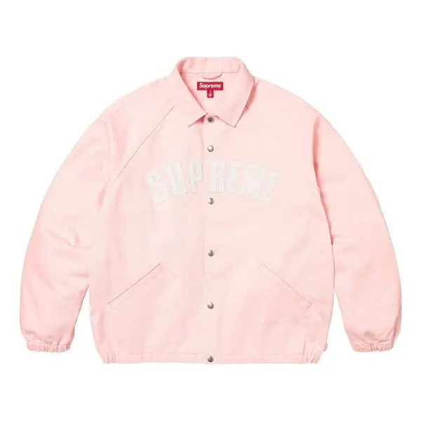 Supreme Arc Denim Coaches Jacket - Light Pink