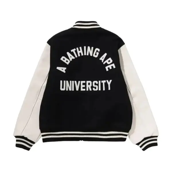 A BATHING APE University Varsity Jacket