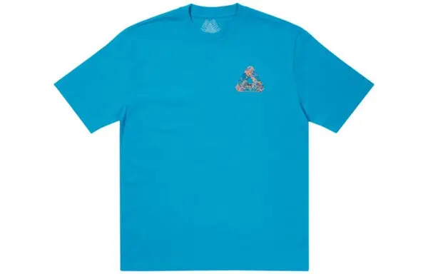 PALACE Fw21 Tri-sticker Pack Logo T-shirt - Blue