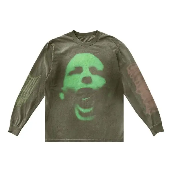 TRAVIS SCOTT X Nike T-rexx Logo Long-sleeve T-shirt - Green