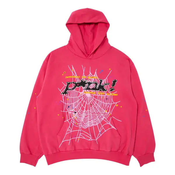 SP5DER P*nk Hoodie