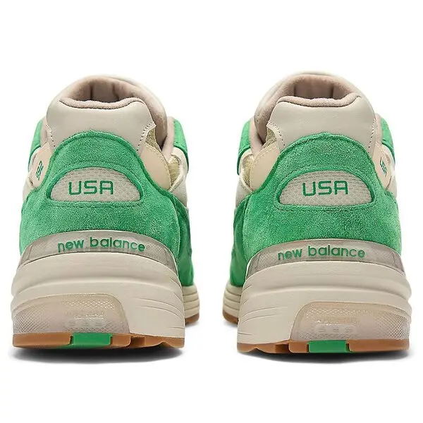 NEW BALANCE 992 Made In Usa Sneakers - Mint/gum