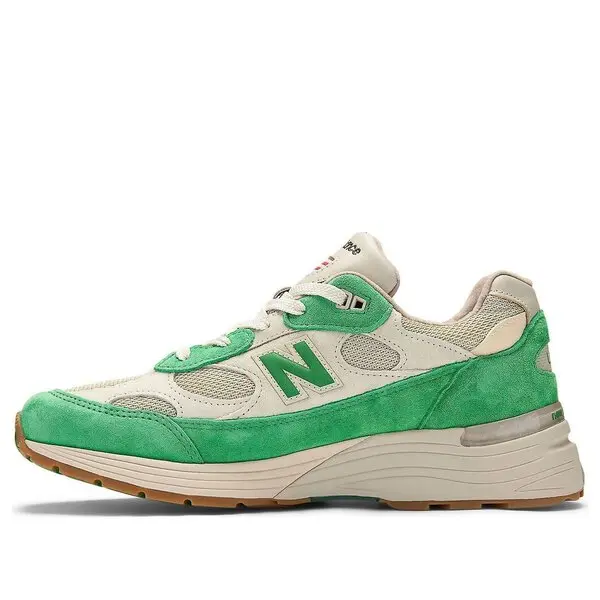 NEW BALANCE 992 Made In Usa Sneakers - Mint/gum
