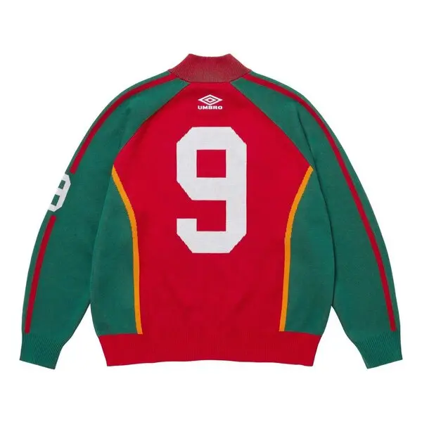 Supreme X Umbro Zip Up Sweater - Red