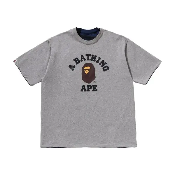 A BATHING APE Color Camo Reversible T-shirt