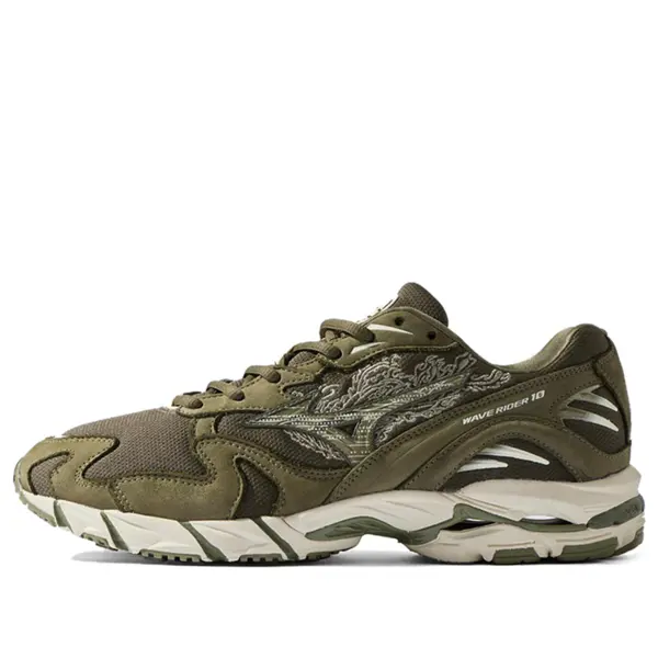 Mizuno X Maharishi Wave Rider '97 'fire Phoenix' D1gd222501 - Deep Depths/papyrus/deep Depths