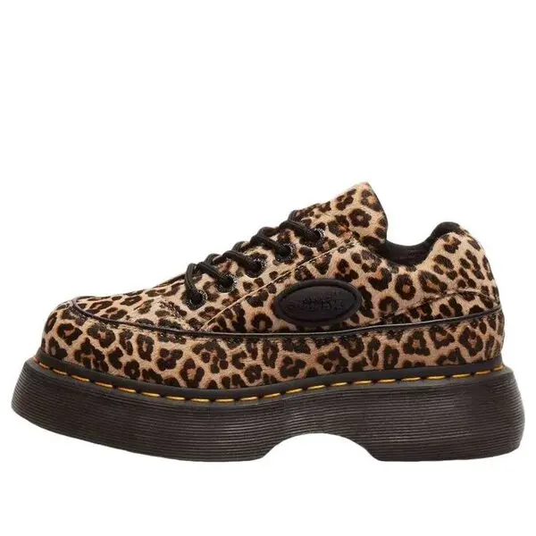 Dr. Martens Print Platform Shoes - Leopard