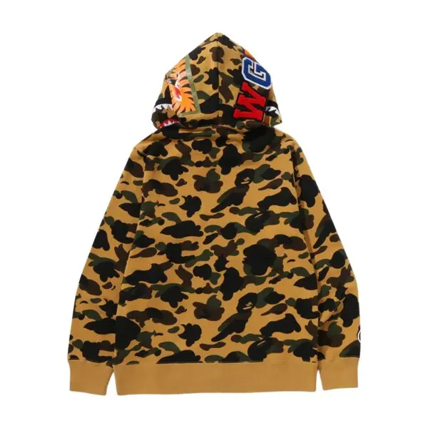A BATHING APE 1st Camo Shark Full Zip Hoodie