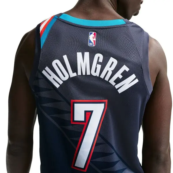 Nike Chet Holmgren Oklahoma City Thunder City Edition Swingman Jersey