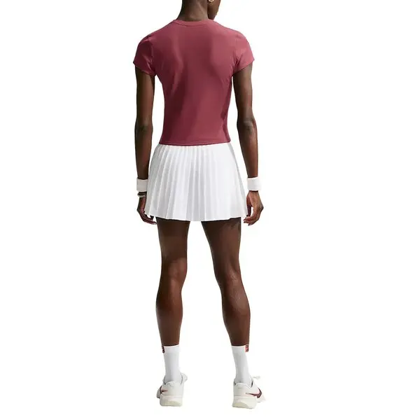 Nike Court Advantage Dri-fit T-shirt - Pink Smoke/white