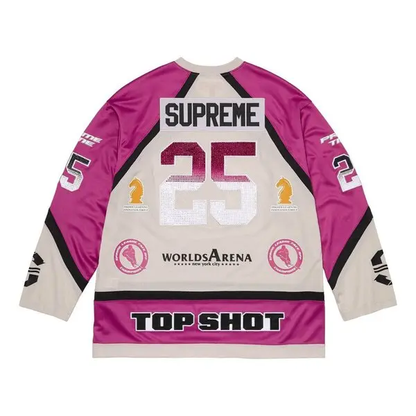 Supreme Rhinestone Hockey Jersey