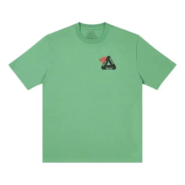 PALACE Tri-hearts T-shirt - Sweet Pea Green